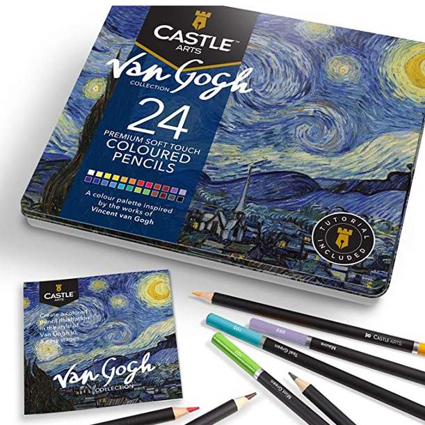 Pastelky: Castle Arts Van Gogh